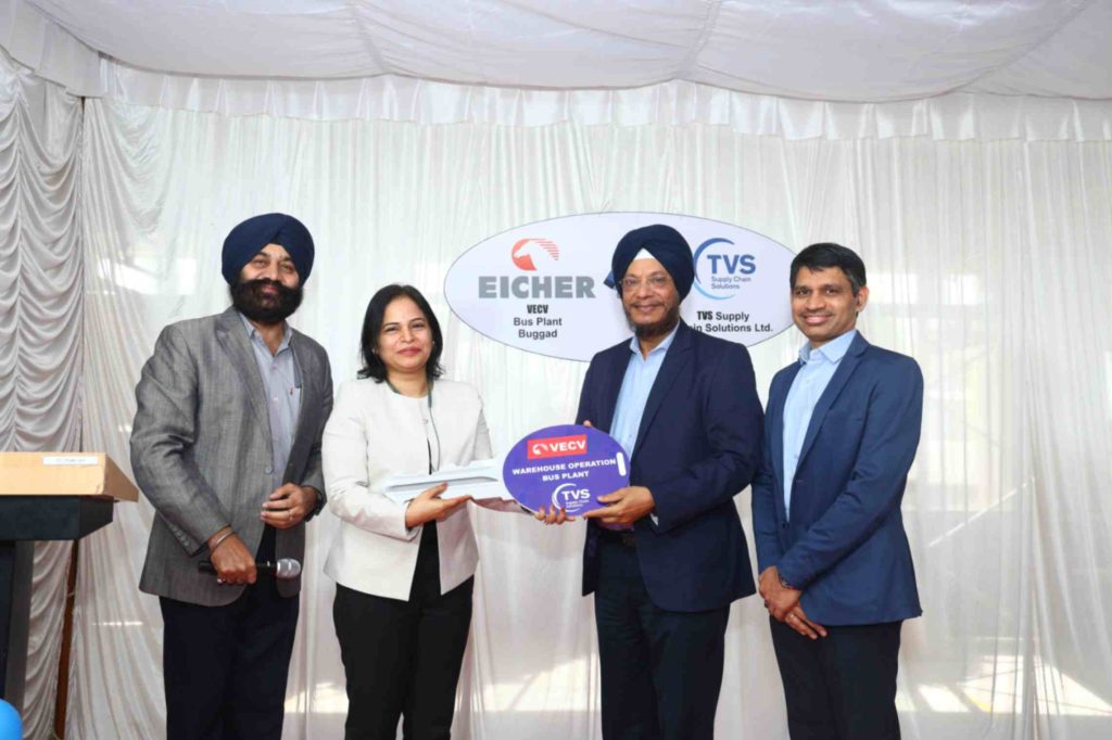 TVS SCS Wins New Business Deal for Eicher Bus Facility